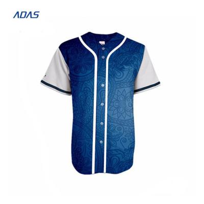 China 260 Grams Sandblast Baseball Team Wear Shirts Tops Custom Sublimated Kid jerseys for sale