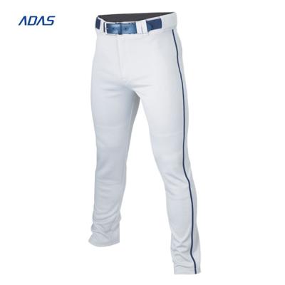 China Anti Bacterial Softball Baseball Team Wear Pinstripe Pants Custom Design for sale