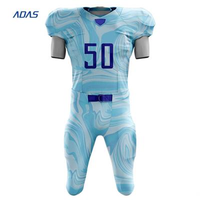 China Lightweight Usa American Football Suit Sublimation Jersey Sportswear for sale