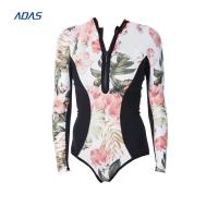Quality ODM Women'S UV Swim Shirts Long Sleeve Rash Guard For Beach for sale