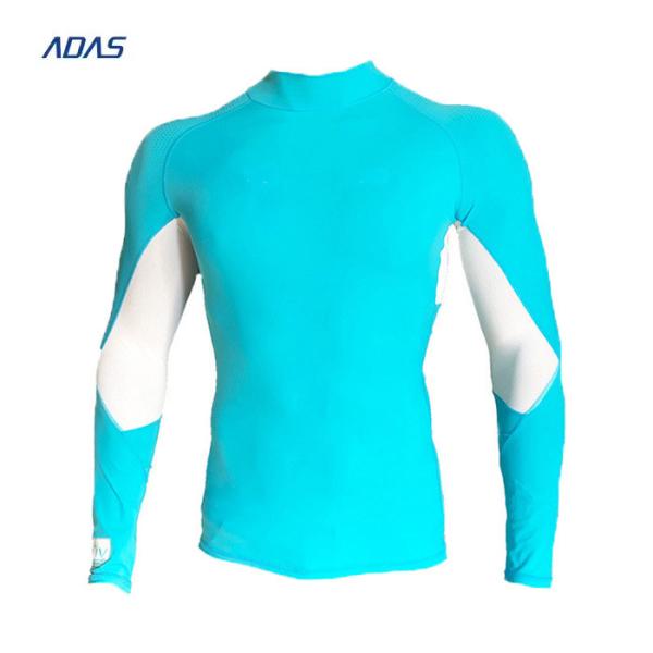 Quality Custom Fight Compression Mens Rash Guard Shirts Embroidery Breathable for sale