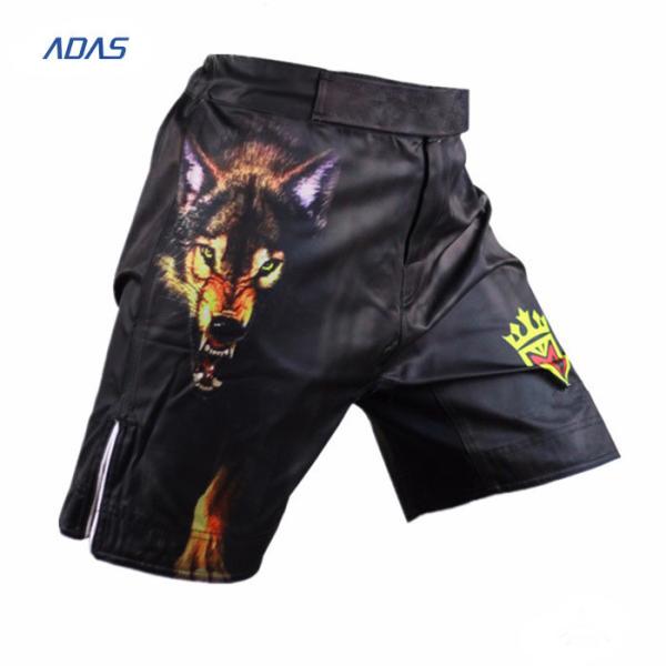 Quality Breathable Unisex MMA Grappling Shorts Spandex Polyester For Youth for sale