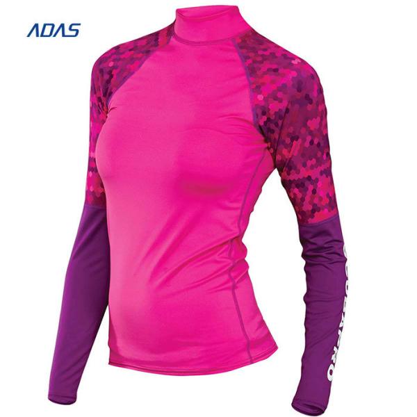 Quality Customized MMA Bjj Long Sleeve Rash Guard UFC Fighter Shirts Digital Sublimation Printed for sale