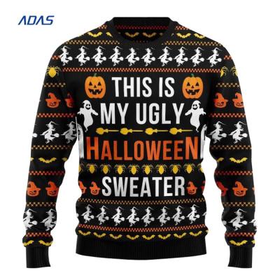 China Bulk Crewneck Polyester Sublimation Hoodies Sweatshirt Long Sleeves for sale