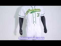 Polyester Interlock Baseball Team Wear Youth Softball Uniforms Crew Neck Jersey