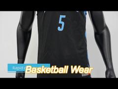 Unisex Summer Sleeveless Basketball Wear Uniforms Sublimated Printed Embroidered Jersey Breathable Plus Size