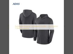 Sustainable Polyester Sublimation Hoodies T Shirt Custom T Shirts Sweatshirts