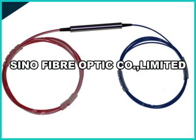 China Fiber Optic Splitter 3 Way Wavelength Division Multiplexer 20 nm Channel for sale