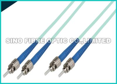 China OS2  LC APC Fiber Optic Patch Cables Duplex Yellow OFNR Jacket Fibre Patch Leads for sale