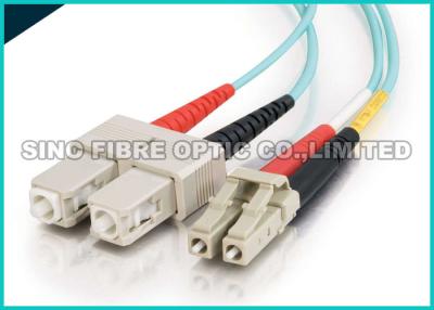 China Bend Insensitive Multimode Fiber Optic Patch Cables LC - SC 2.0mm for Telecommunication for sale