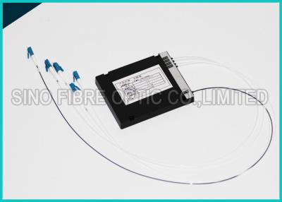 China 4 Channels Dense WDM Mux Demux Module Box Fiber Optic LC DWDM Splitter System for sale