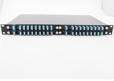 China 1470 ~ 1610nm CWDM Multiplexer Rack Mount Four In One Type With UPG Port for sale