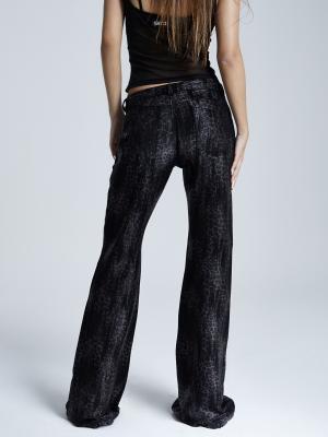 Cina Summer Designer y2k Abbigliamento Streetwear Pantaloni Leopard Pantaloni Donne Per Donne in vendita