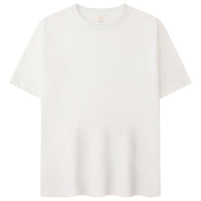 China Sublimation Embroidery White Men's Gym T-Shirts 100% Cotton Custom Logo for Youth for sale