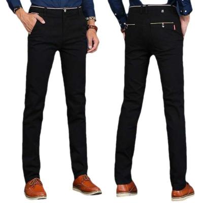 Cina Pantaloni casual maschili 2023 in pantaloni a matita con apertura a mosca e placca a zip in vendita