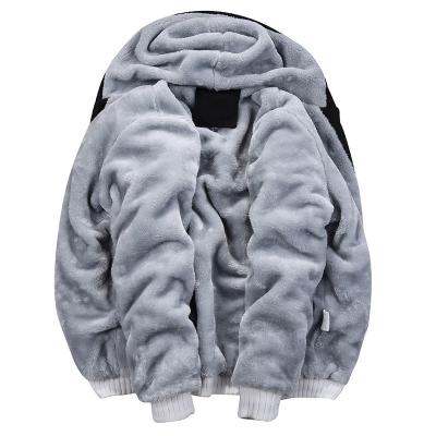 Cina Maglietta a maglia M-6XL Plüsch Set Cappotto con cappuccio Cardigan per uomini in vendita