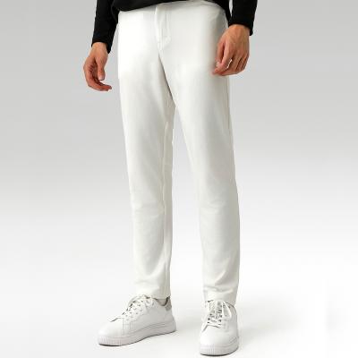 China Fitness Breathable Quick Drying Men's Trousers for LULU Business and Casual Pants for sale
