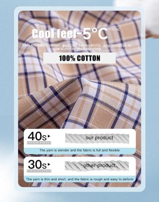 China Mensen POLO Print Dress Formal Shirts 100% katoen Mensen Casual Shirt Shirt Homme Woven Te koop