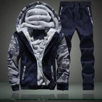 China Polyester / Cotton Knitted Heated Jacket Dark Blue Baseball Uniform Printed Jacket for sale