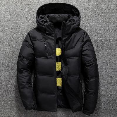 China Sustainable Mountain Warm Jacket Hooded Winter Puffer Snow Coat Windproof Waterproof for sale