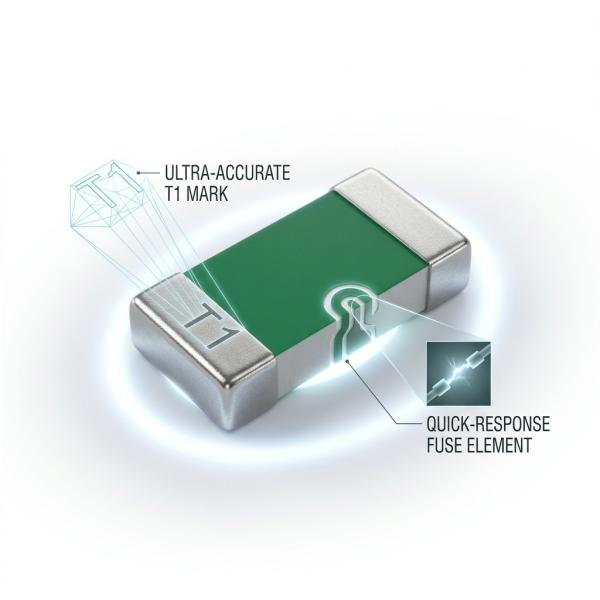 Quality 63V 1206 Size SMT Fuse Industrial Grade Circuit Protection High Quality RoHS Compliant for sale