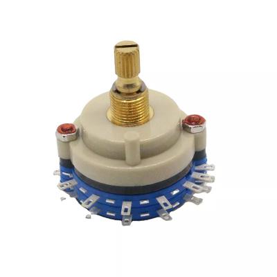 Cina Posizione continua del commutatore rotante 0.5A 4 Palo 2 del CE 0.8mm rotatoria in vendita