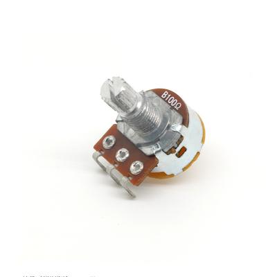 中国 セリウム15mm 3 Pinの電位差計TQ単一のアルファB250kの電位差計スイッチ 販売のため