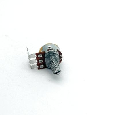 China Potenciómetro del amperio de la guitarra del amortiguador 16m m con el interruptor de botón 0.2W en venta