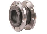 China Single Sphere Rubber Expansion Joint / Pipe Shock Absorber Flanged Type for sale
