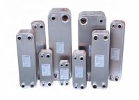 China Highly Efficient Plate Type Condenser , Nickel Brazed Type Heat Exchanger for sale