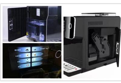 China 220V Spanning Home Espresso koffiezetapparaat met automatische stroom en roestvrijstalen tank Te koop