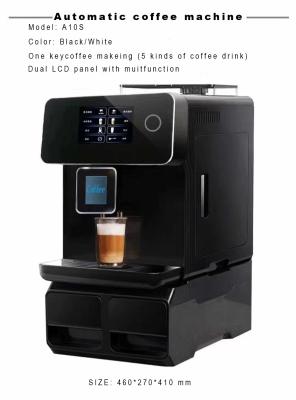 China 220V Spanning Home Espresso koffiezetapparaat met automatische stroom en roestvrijstalen tank Te koop