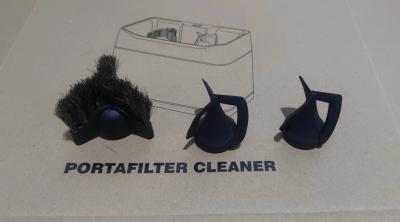 Cina Barista Tools Automatic Coffee Portafilter Cleaner con 2 raschiatrici da Gepu in vendita