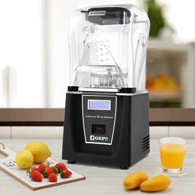 Cina Mixer elettrico per uso domestico a bassa voce da 220 V, mixer per bevande gelate e succhi da 1500 ml in vendita