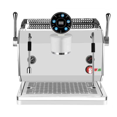 China NW 38 kg Halbautomatische kommerzielle Espresso-Maschine mit Doppelkessel zu verkaufen