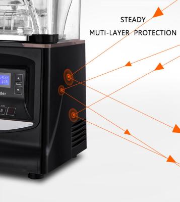 Cina M-16 Heavy Duty Blender Ice Crusher con opzionale Milkshake Cup e funzione di miscelazione in vendita