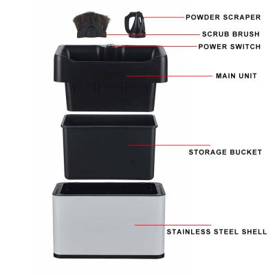 China Reiniging Elektrische Espresso Portafilter Reiniger met reinigingsborstels en 350 rpm snelheid Te koop