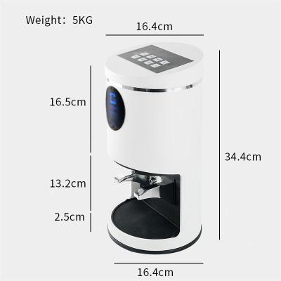 China Commerciële elektrische koffiepoederpersmachine Professionele automatische koffievervaardiger Te koop
