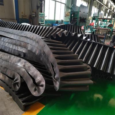 Quality High Flexibility Corrugated Sidewall Steel Cord Conveyor Belt for sale