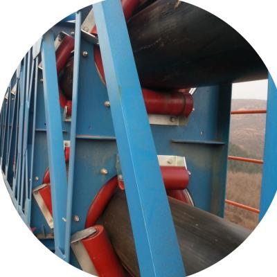 Quality Heavy Duty Rubber Multi Ply Textile Pipe Conveyor Belt for sale