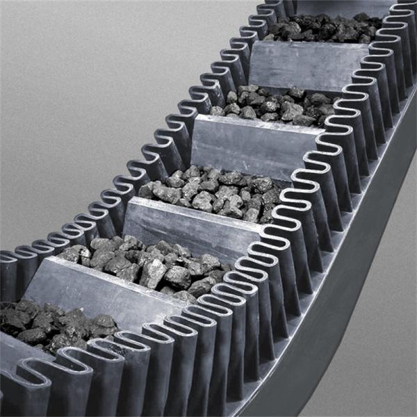 Quality High Flexibility Corrugated Sidewall Steel Cord Conveyor Belt for sale