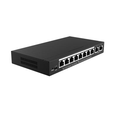 China ZC-2010P Gigabit 10 Port Poe Switch Smart Cloud Managed 20 Gbps Switching Capacity for sale