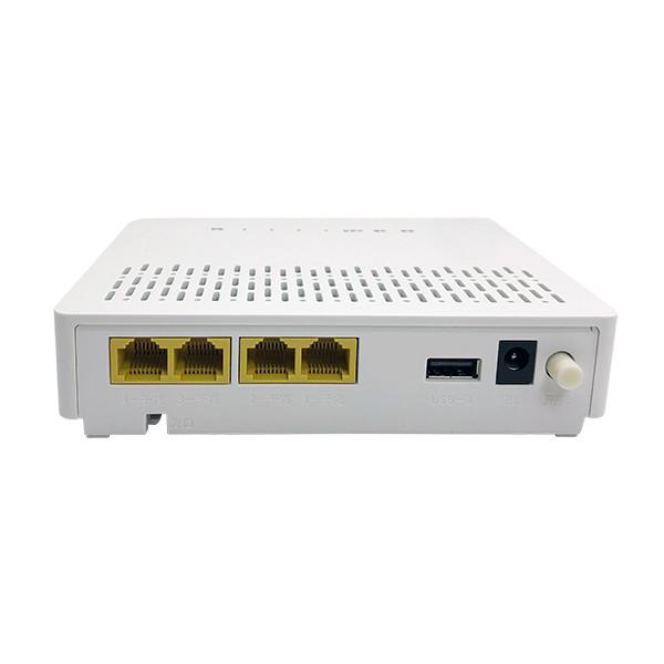 Ontario de fibra óptica de FTTH ZC-500N XG PON ONU 4GE 1VOIP 2USB GPON