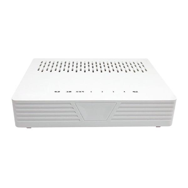 Ontario de fibra óptica de FTTH ZC-500N XG PON ONU 4GE 1VOIP 2USB GPON