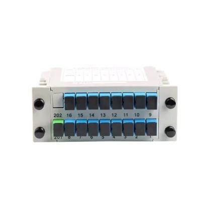 Cina Separatore tipo a cassetta della fibra dello SpA 1x16 del separatore del supporto di scaffale del contenitore a fibra ottica di ABS in vendita