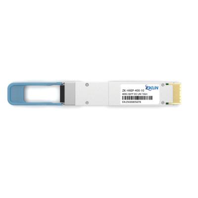 China Optiktransceiver SFP-Modul 400G QSFP DD LR4 10km aus optischen Fasern zu verkaufen