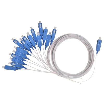 China FTTH FTTX PLC Fiber Optic Splitter 1x2 1x4 1x8 1x16 SC / APC Connector for sale