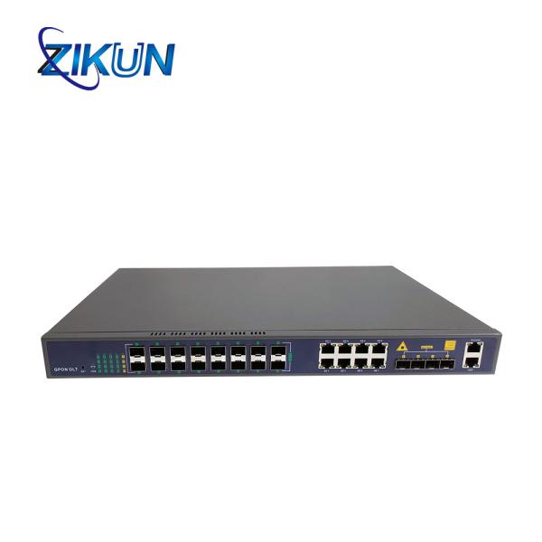 Appui gauche de la couche 3 d'EPON 16 OLT jusqu'à 1024 ONU 64 ONU par port de PON