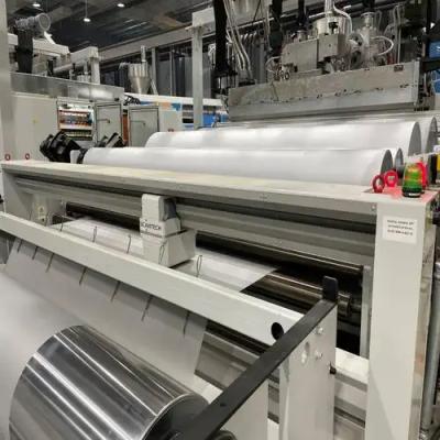 Linha de extrusão de película solar GWELL EVA 15m/min Produção de película solar EPE (EVA-POE-EVA)