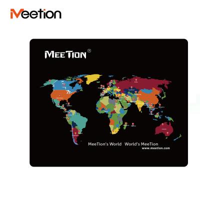 China MEETION C105 Free Sample Cloth World Map Mouse Mat Pad for sale